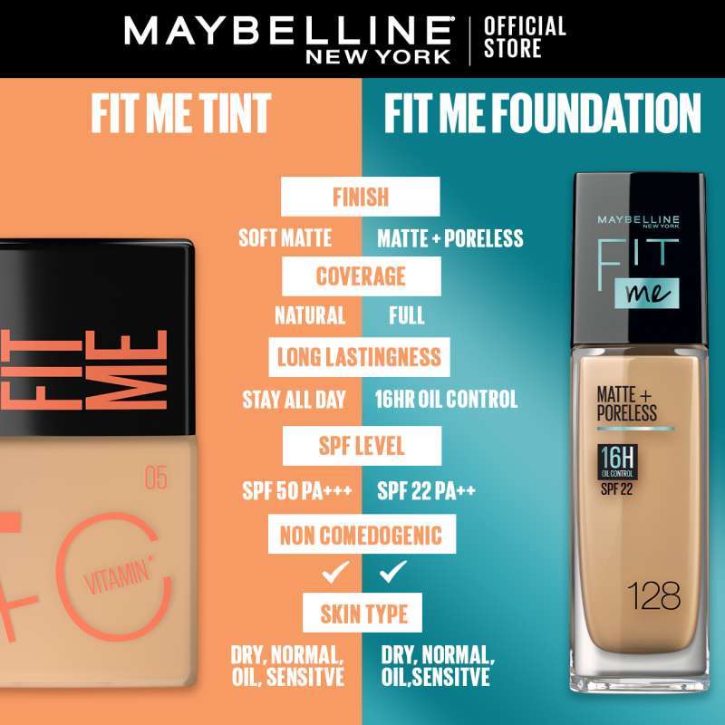 Promo Maybelline - Fit Me Fresh Tint 3 In 1 - Foundation Tint With Vit ...