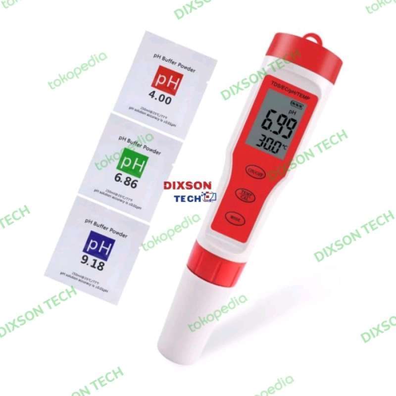 Jual Alat Ukur Digital Kualitas Air Ph Tds Ec Temp Meter Ez9908 (ez ...