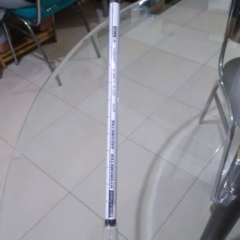 Jual Hydrometer Density Solar Plus Gelas Ukur 500 ml PP di Seller Anes ...
