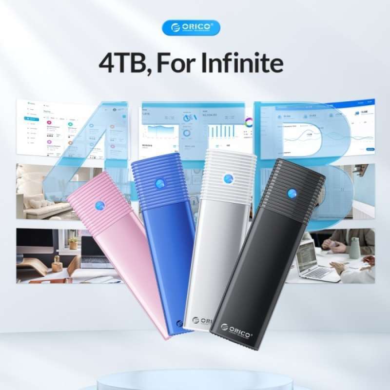 Jual Orico Pwm2-g2 Ssd Enclosure M.2 Nvme External Case M2 Pcie Usb3.2 ...