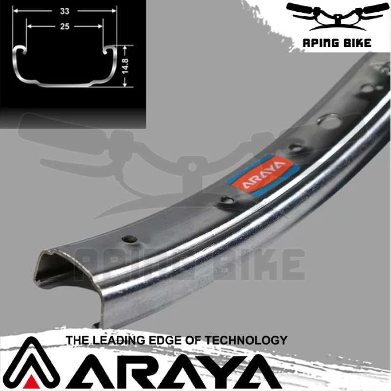 Promo Velg Besi Araya 26 Jengki Chrome Rims 26 X 1 3/8 Sepeda Balap ...