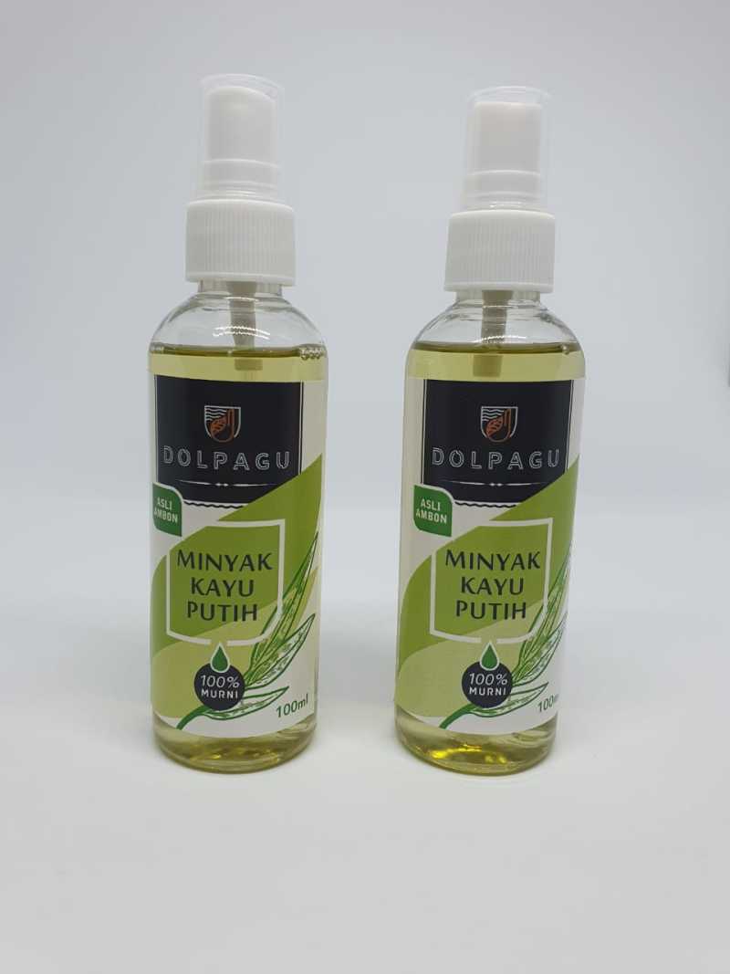 Jual Minyak Kayu Putih Asli Ambon Pulau Buru Dolpagu Botol Plastik ...