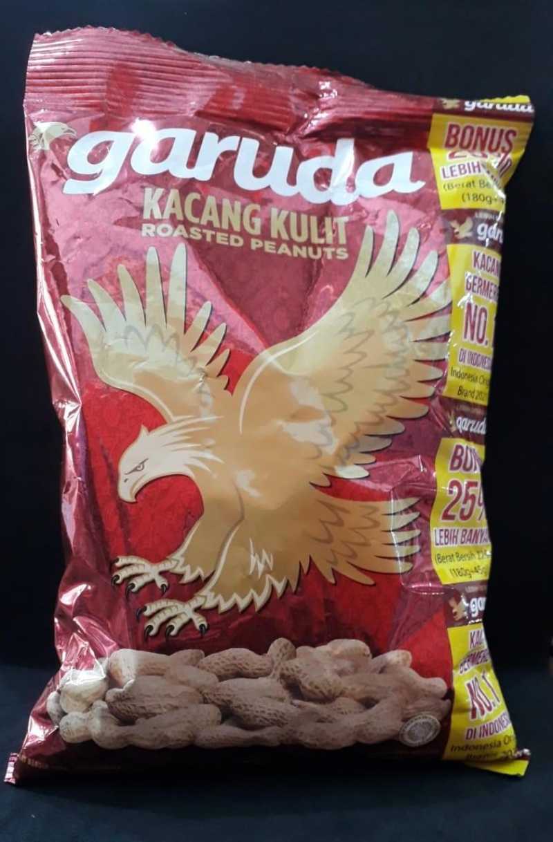 Jual KACANG KULIT GARUDA 180G di Seller rojamart_dailyneeds - Tanjung ...
