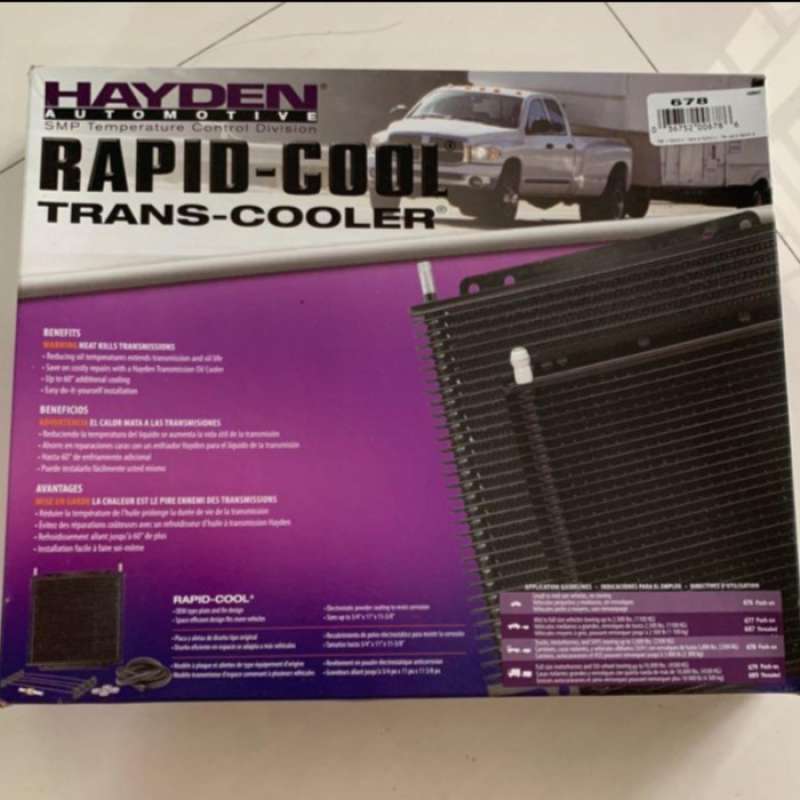 Jual RECOMMEND HAYDEN 678 ATF COOLER AUTOMATIC TRANSMISSION FLUID ...