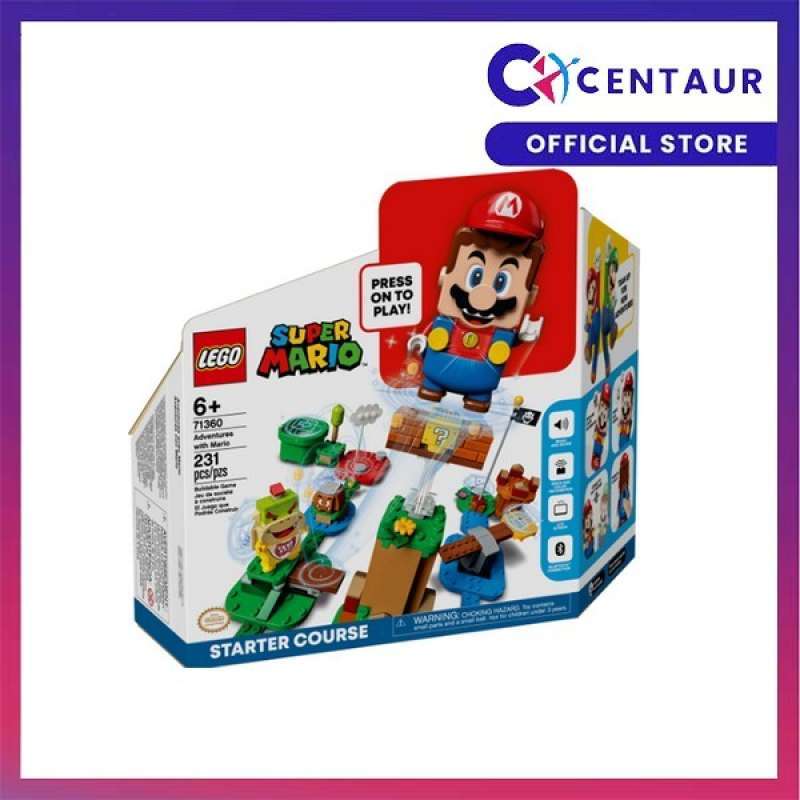 Promo Centaur LEGO 71360 - Adventures with Mario Starter Course Diskon ...