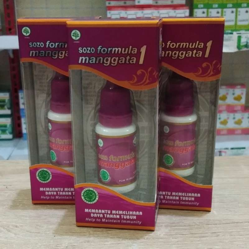 Jual Obat Diabetes Herbal Soman 1 Sozo Formula Manggata 1 Jamu Tetes ...