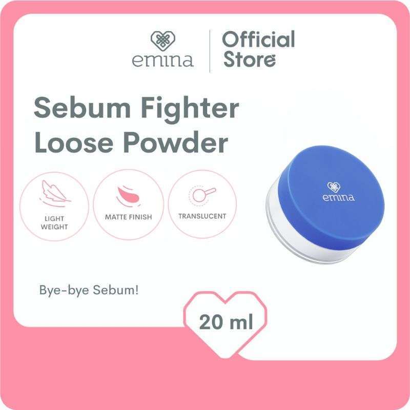 Jual Emina Sebum Fighter Loose Powder di Seller LINDA KOSMETIK ...