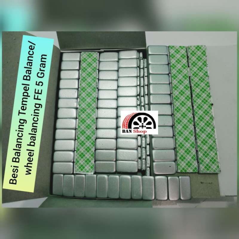 Promo Besi Balancing Tempel Balance Velg Mobil/Wheel Balancing Fe 5 ...
