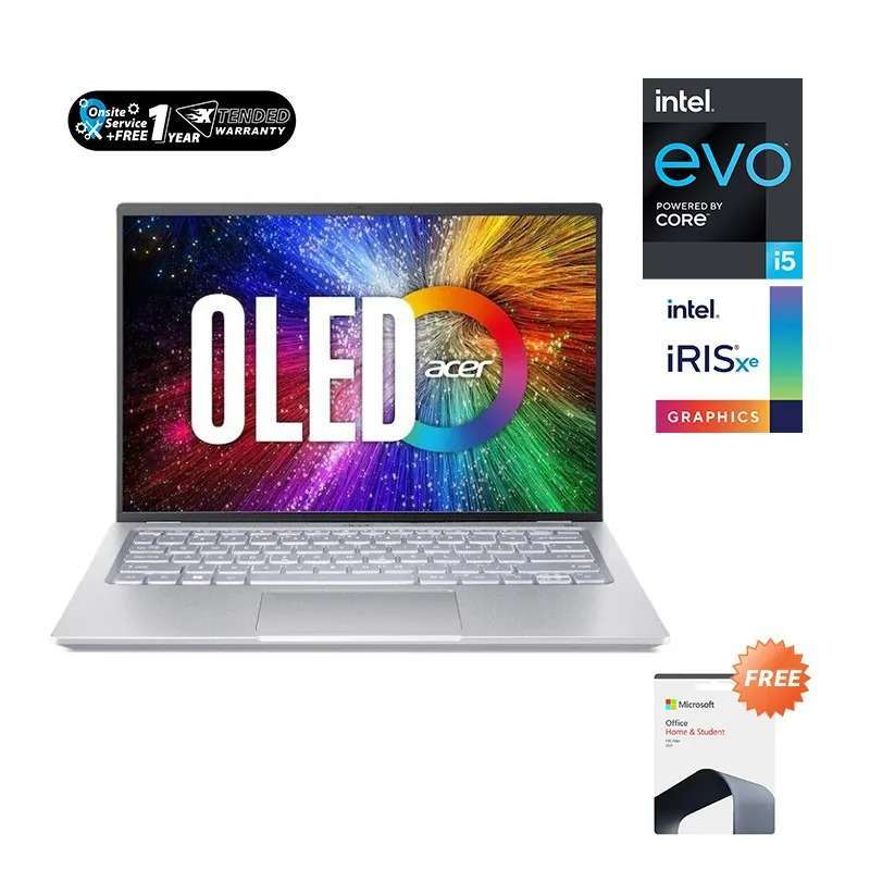 Jual Acer Swift 3 Oled Sf 314 71 51w7 Silver [i5 12500h 16gb 512g Win