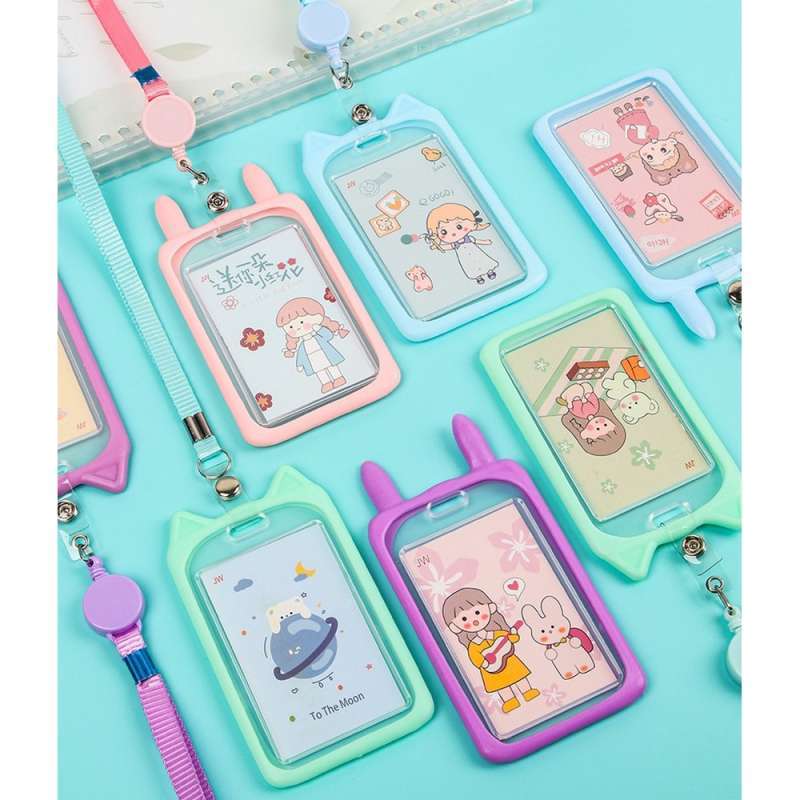 Promo SK-C324 Name Tag ID Card Holder Gantungan Kartu Nama Atau Panitia ...