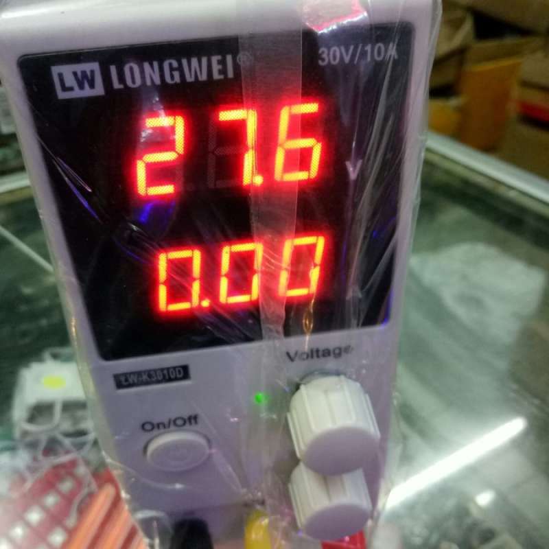 Promo Power Supply Volmeter + Amper Meter 0-30v Maksimal 10a Input Ac ...