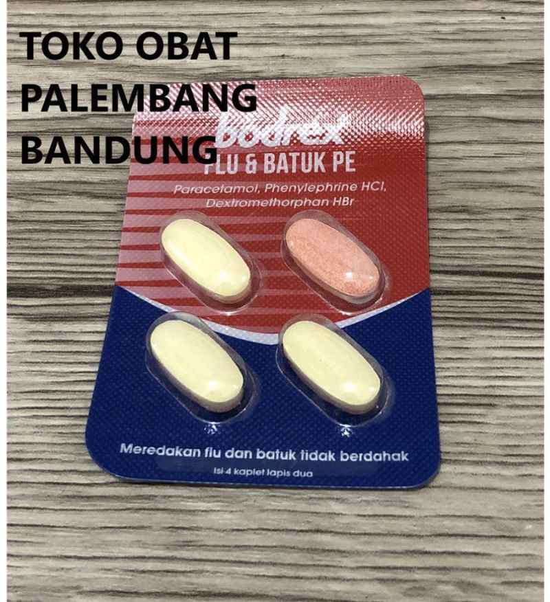 Jual BODREX FLU BATUK PE 4KAPLET FLU DAN BATUK TIDAK BERDAHAK ...