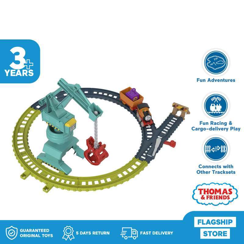 Promo NEW LOOK Thomas & Friends Nia with Test Lift & Load Set Playset ...