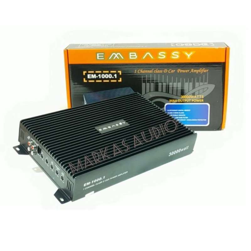 Jual power monoblock Embassy EM-1000.1 di Seller markas audio - Kedoya ...