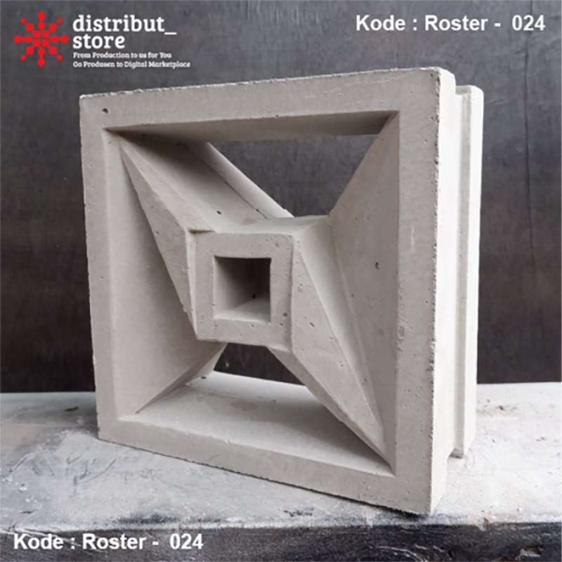 Jual Roster Beton / Loster Beton / Jalusi / Lubang Angin - Kode 024 Di ...