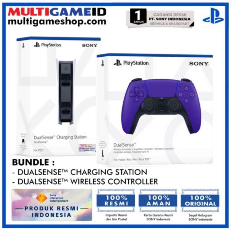 Promo PS5 DualSense Charging Station + DualSense Wireless Controller ...