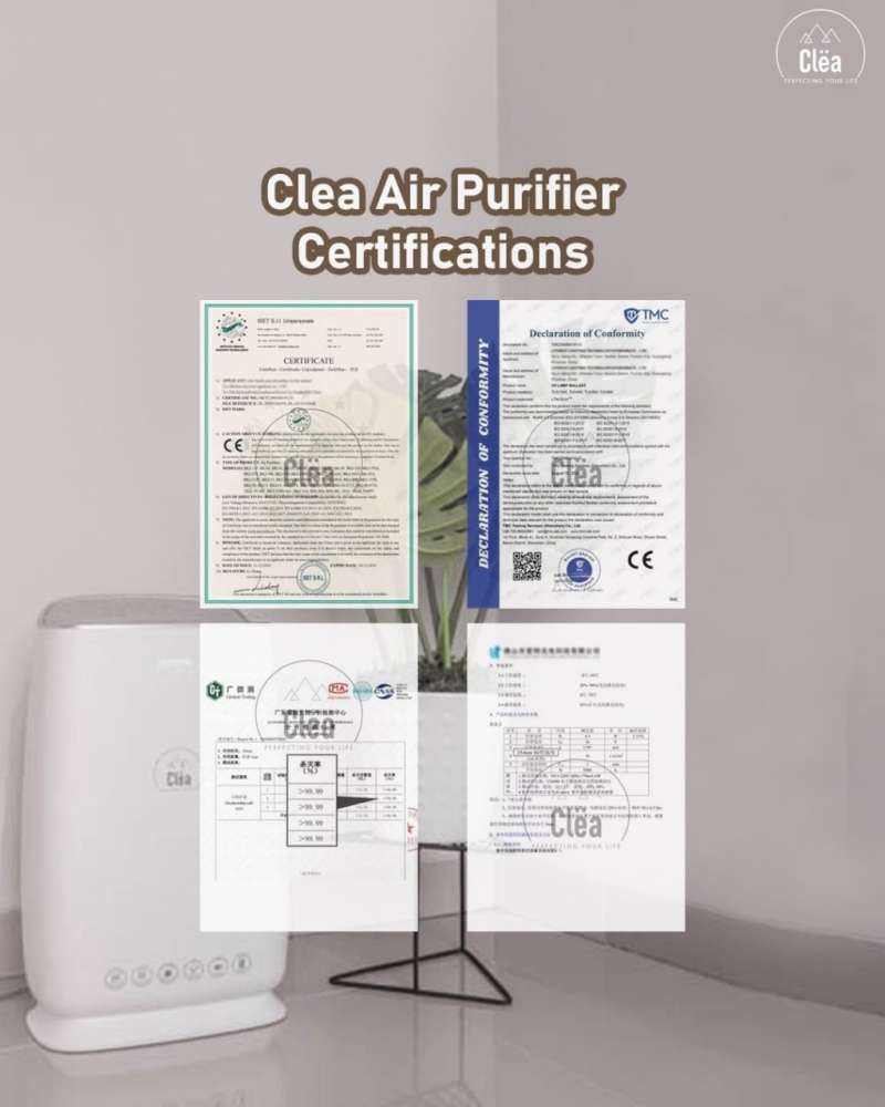 Promo Clea Air Purifier Virus Killer Hepa 13 Uvc Basmi Bakteri Jamur ...