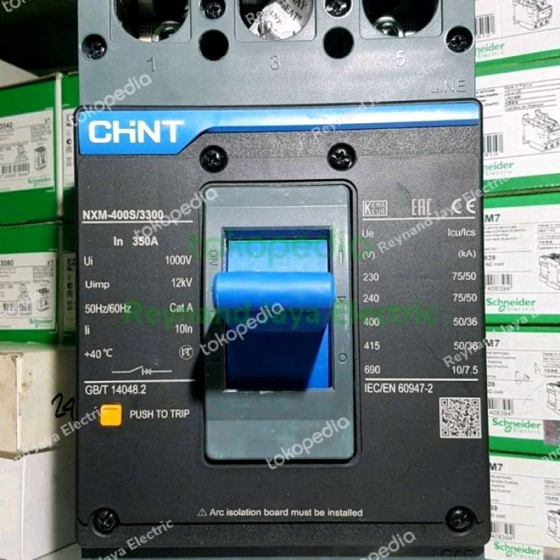 Promo MCCB Chint 3p nxm-400s/3300 350a Diskon 23% di Seller Kamijaya Store - Duren Tiga, Kota ...