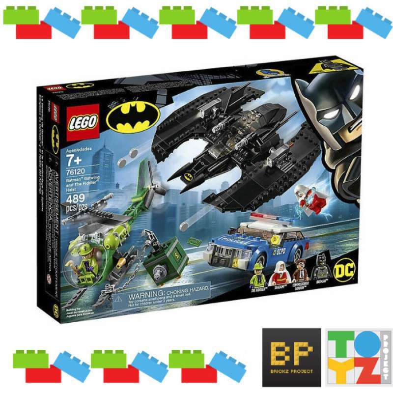 Promo Lego Superheroes 76120 Batman Batwing and The Riddler Heist ...
