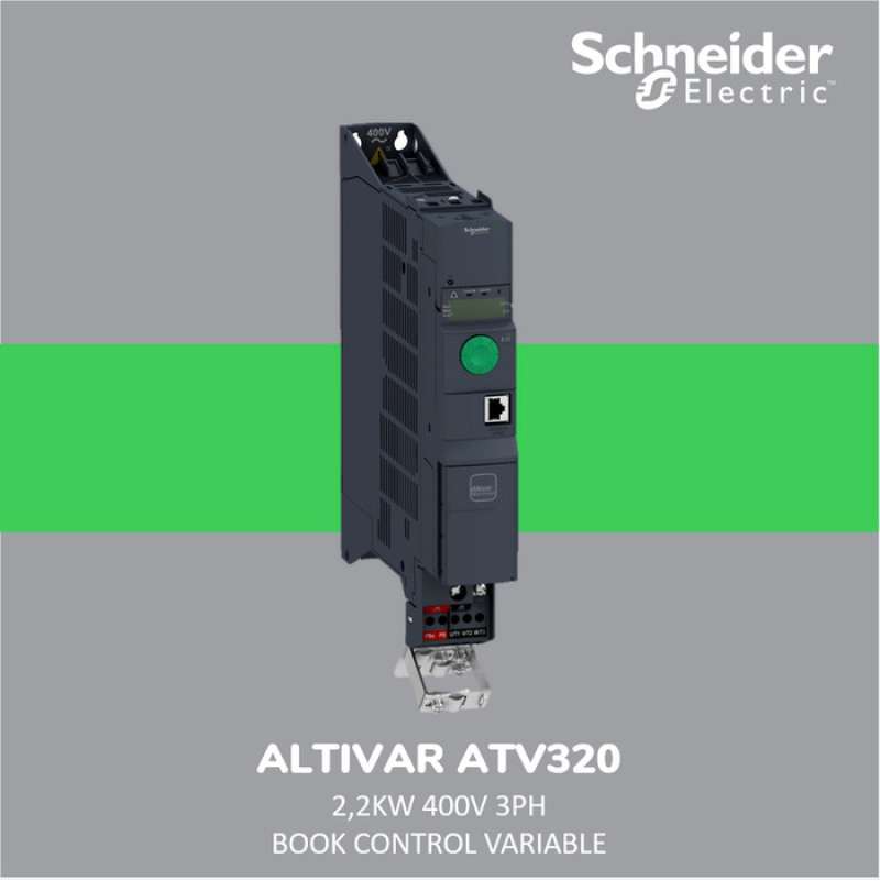 Promo Schneider Altivar Atv320 Inverter 2.2kw 3p - Atv320u22n4b Diskon ...