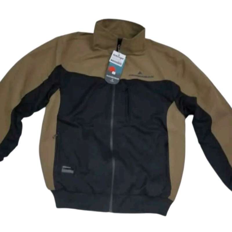 Jual Kicksoogar Jaket Pria Bonding Kombinasi Hitam Krem Di Seller A&r ...