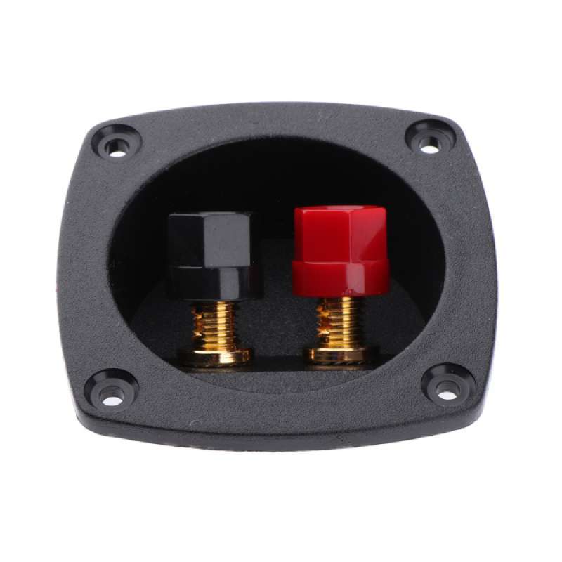 Promo Round Copper 2-Way Sound Speaker Junction Box Dual Terminal ...