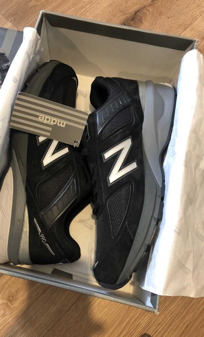 Jual New Balance 990v5 990 V5 Black Grey Made In Usa Original Di Seller Hypebills - Jaka ...