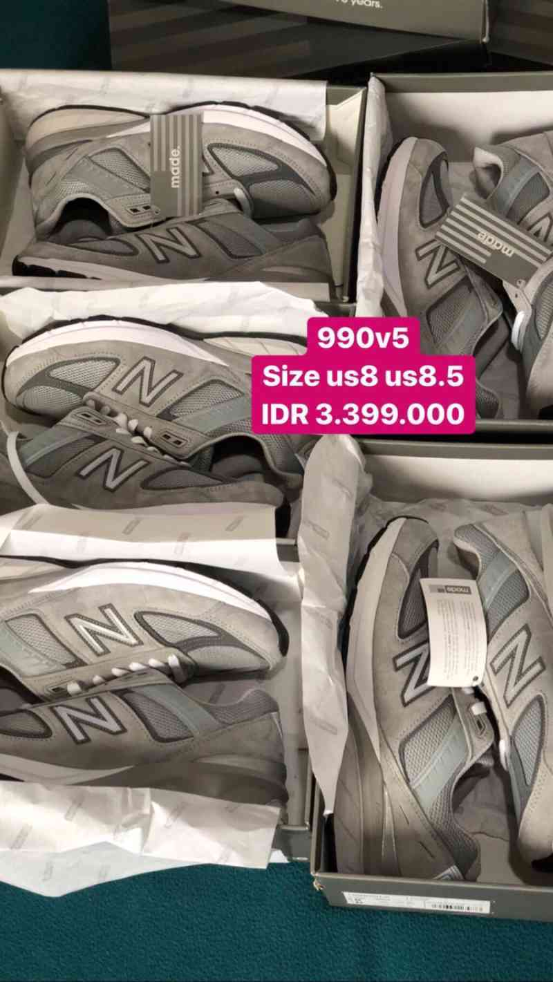 Jual New Balance 990 V5 Nb 990v5 Grey Original Di Seller Hypebills - Jaka Sampurna, Kota Bekasi ...