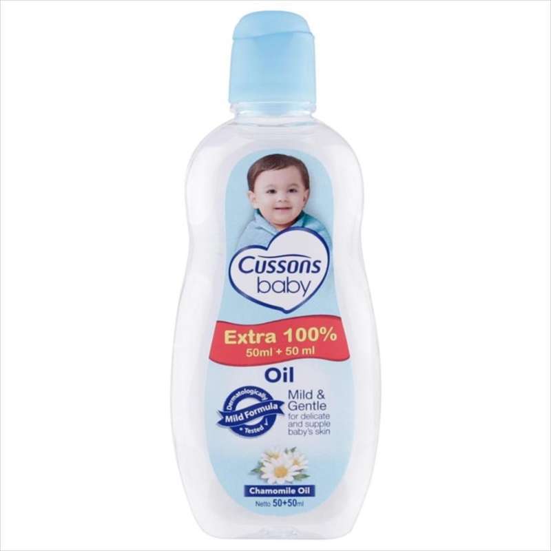 Jual Cussons Baby Oil - 50 Ml + Extra 50ml Di Seller Mulia Olshop ...