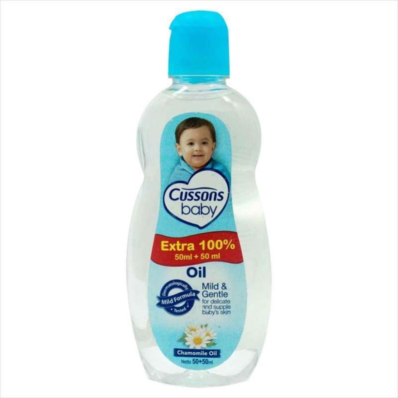 Jual Cussons Baby Oil - 50 Ml + Extra 50ml Di Seller Mulia Olshop ...