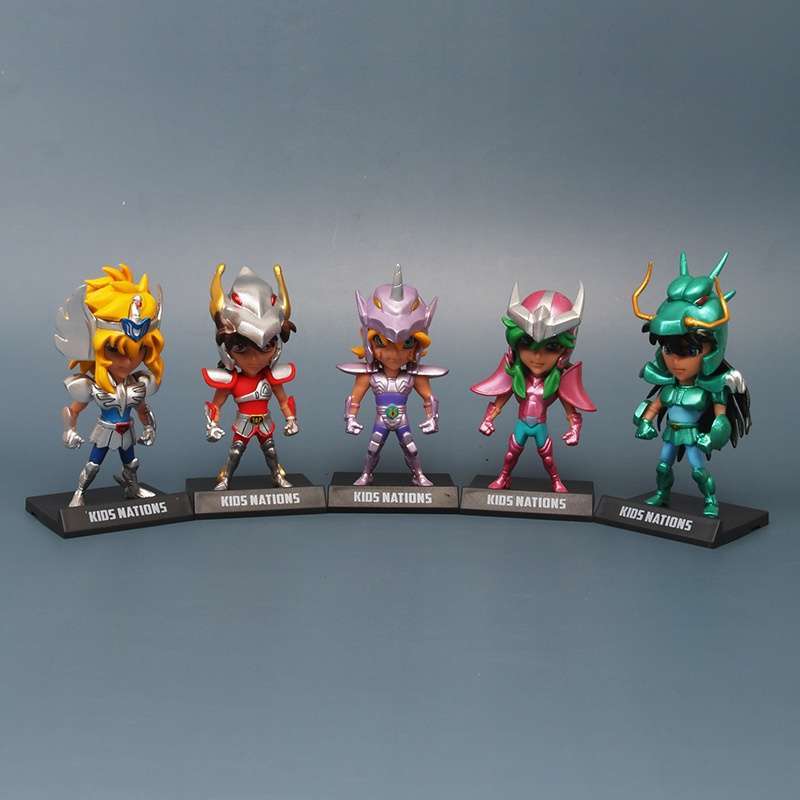 Jual Action Figure Mini Anime Saint Seiya Ukuran 15cm 5 Karakter ...