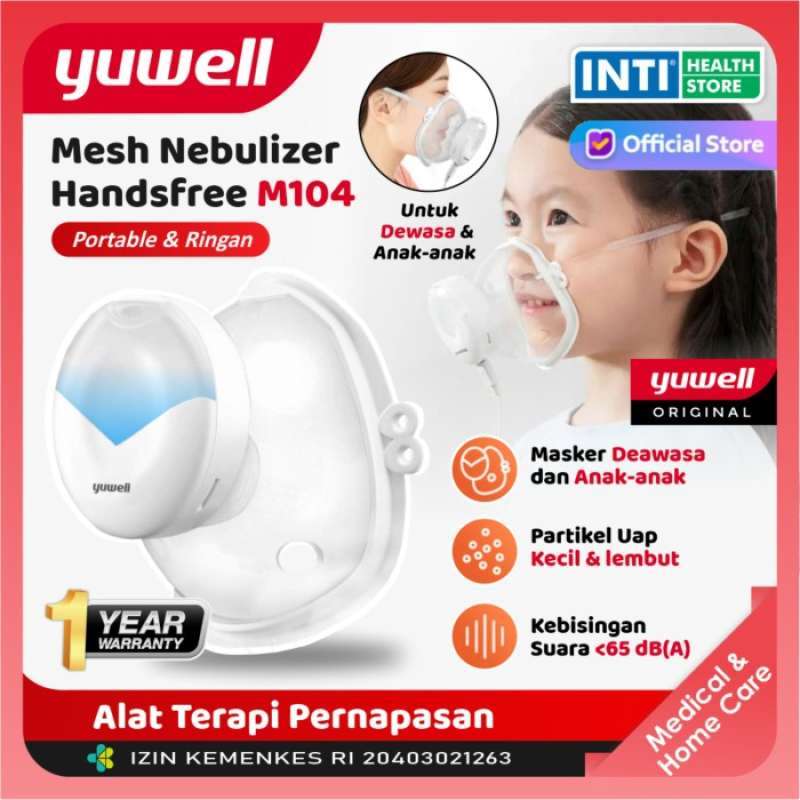 Jual Yuwell | Nebulizer Portable Handsfree M104 | Air Compressor ... Jual Yuwell | Nebulizer Portable Handsfree M104 | Air Compressor ...