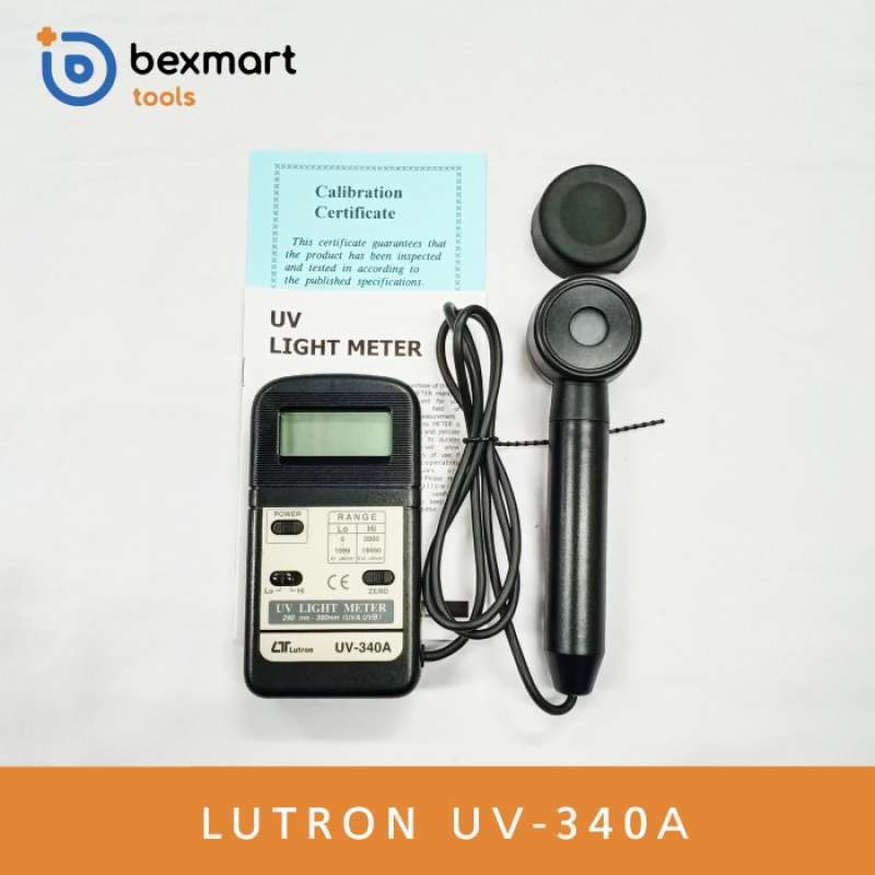 Jual Lutron Uv-340a Uv Light Meter/uv340a/uv 340a Di Seller Nur Nur ...