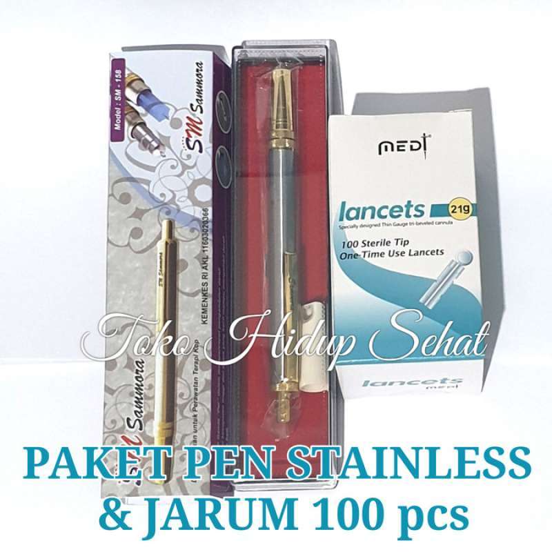 Jual PEN BEKAM JARUM LANCET 100PCS di Seller Nur Nur Toko - Tegal ...