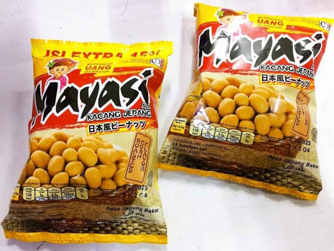 Jual Kacang Mayasi Roasted Peanut Ala Kacang Jepang - Pilih Varian Rasa ...