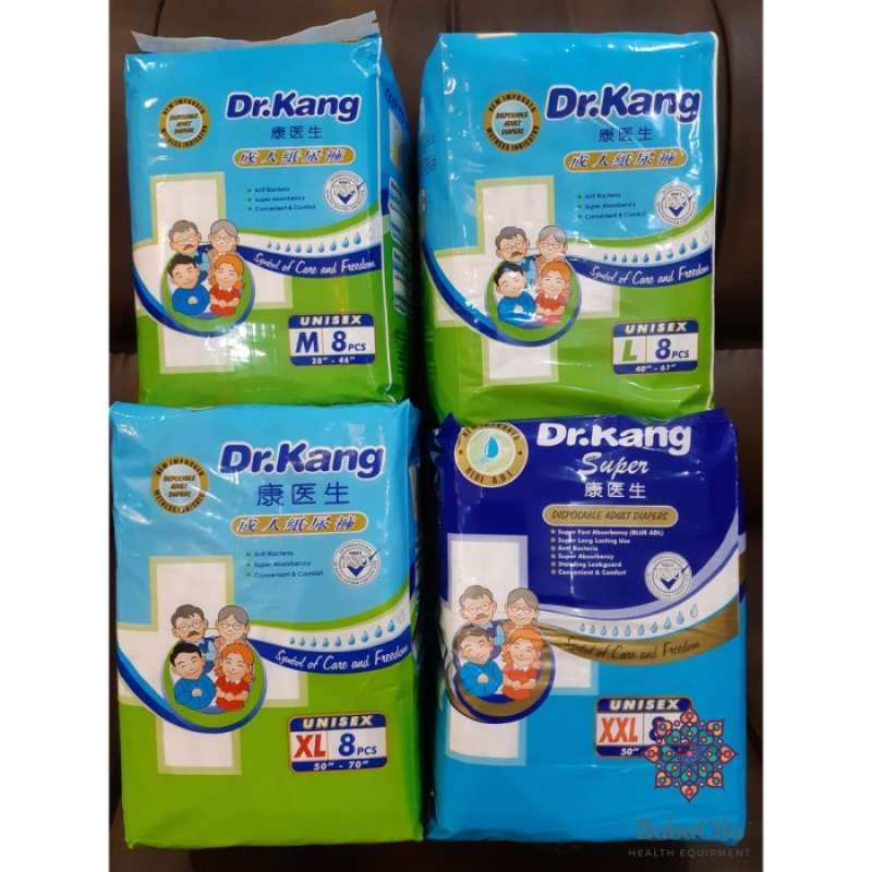 Promo DIAPERS DR. KANG POPOK DEWASA ORANG TUA SIZE M L XL XXL Diskon 33 ...