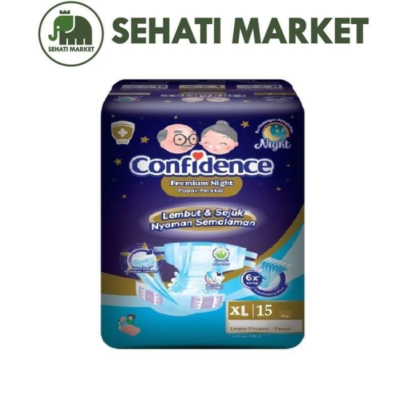 Jual Confidence Premium Night Popok Dewasa Xl15 Di Seller Nur Nur Toko ... Jual Confidence Premium Night Popok Dewasa Xl15 Di Seller Nur Nur Toko ...