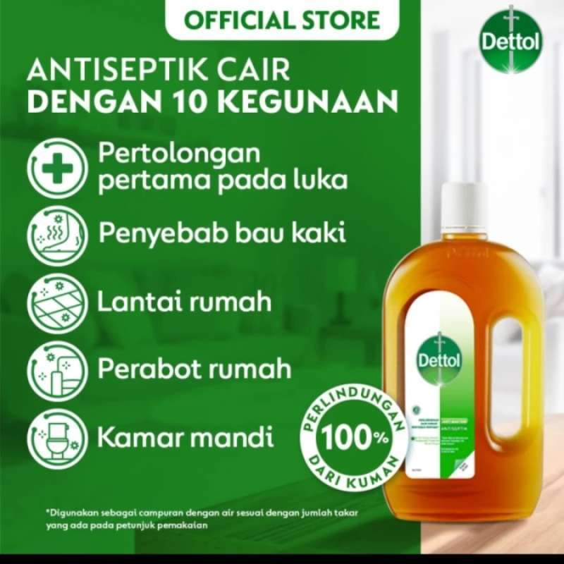 Jual Detol Antiseptik Liquid 5 Liter Dirigen| Galon | Detol ...