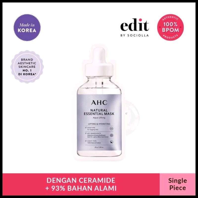 Jual WHS AHC Natural Essential Mask Aqua Lifting di Seller All in one solution - Gudang Blibli ...
