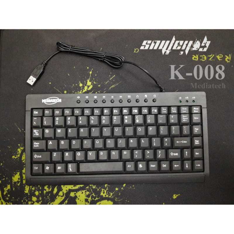 Promo Mediatech Keyboard Ultra Tipis dan Ringan K-008 Diskon 25% di ...