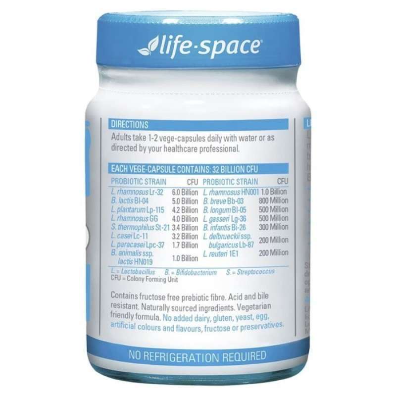 Jual Life Space Broad Spectrum Probiotic 60 Capsules Di Seller Nur Nur ...
