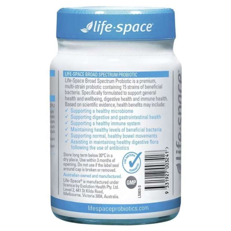 Jual Life Space Broad Spectrum Probiotic 60 Capsules Di Seller Nur Nur ...