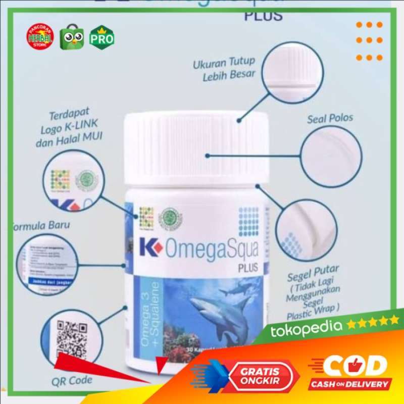 Promo K-OMEGA SQUA PLUS | K-OMEGA SQUA KLINK |OMEGA 3 PLUS SQUALENE ...