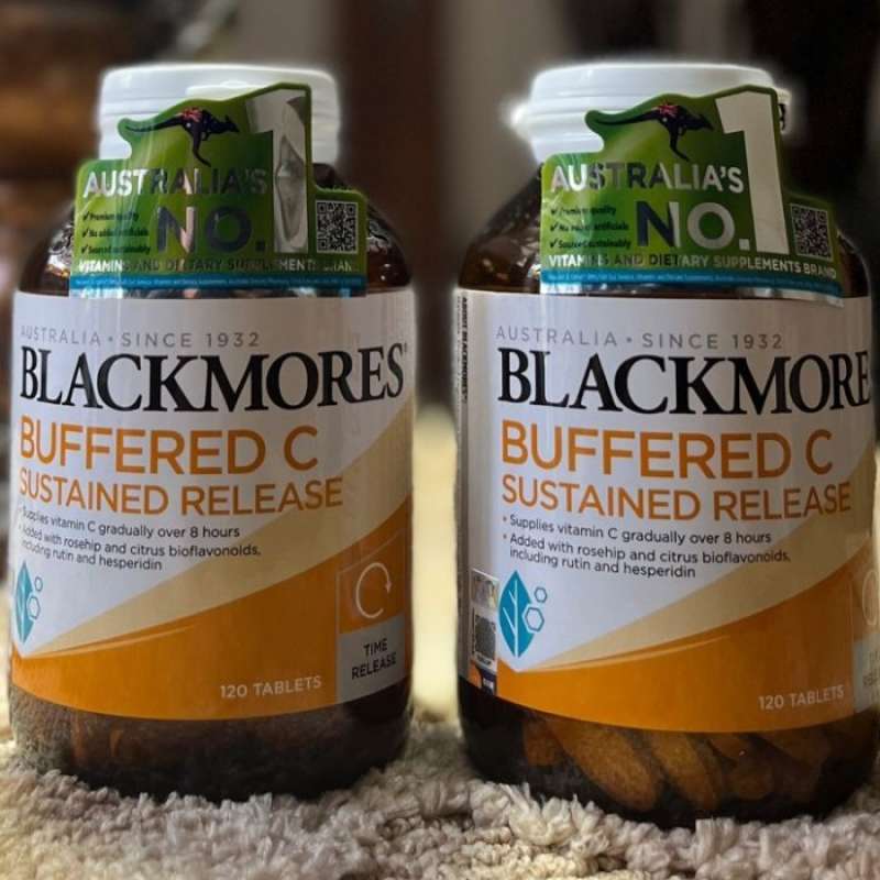 Jual Blackmores Multivitamin Buffered Vitamin C Set 2 X 120s Impor Di ...