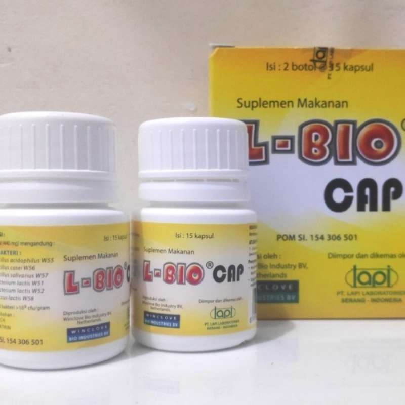 Jual L Bio Kapsul ( @botol Isi 15 Kapsul ) Di Seller Nur Nur Toko ...