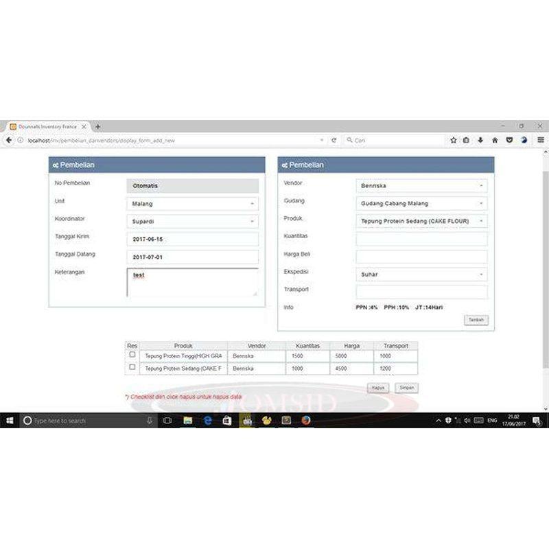 Jual Aplikasi inventory barang menggunakan php full source code di ... Jual Aplikasi inventory barang menggunakan php full source code di ...