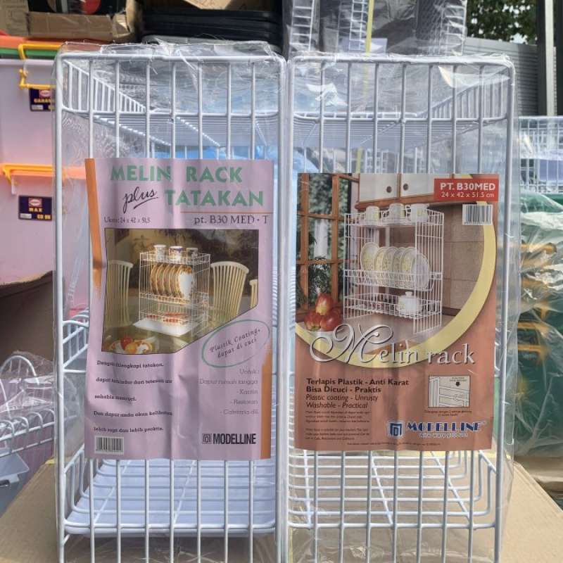 Promo Rak Piring Susun 3 Modelline Anti Karat - Top Brand Diskon 23% di ...