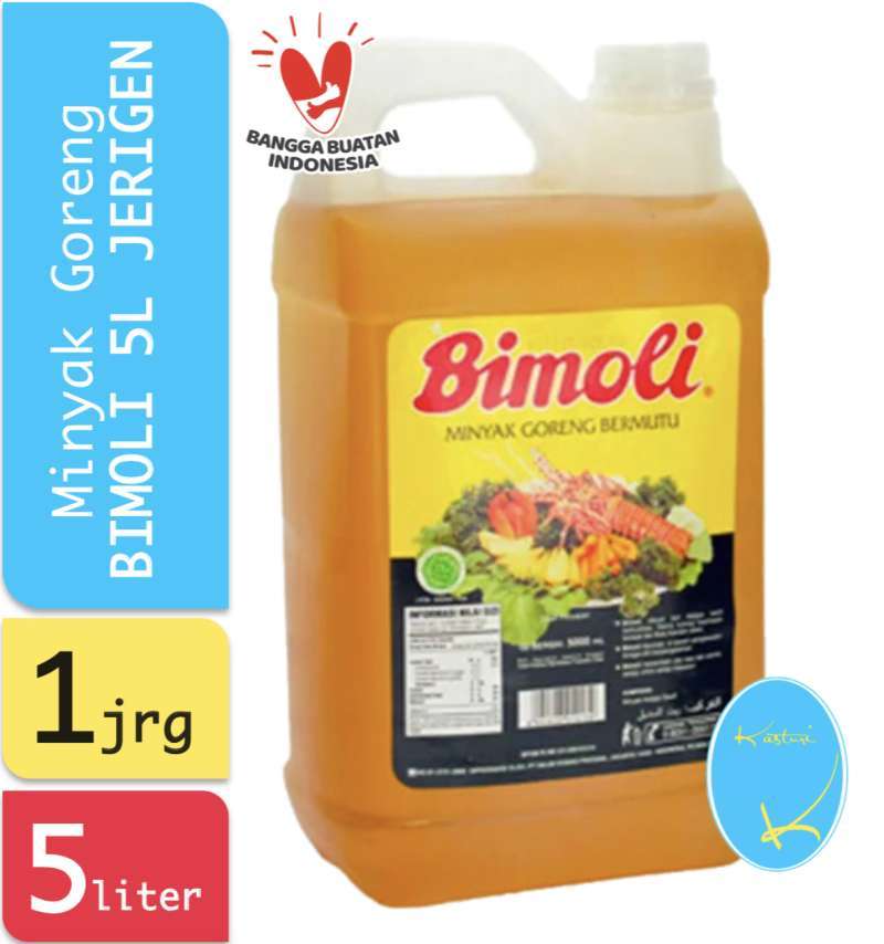 Jual Minyak Goreng Bimoli Klasik [5 Liter X 1 Jerigen] Di Seller Kedai ...