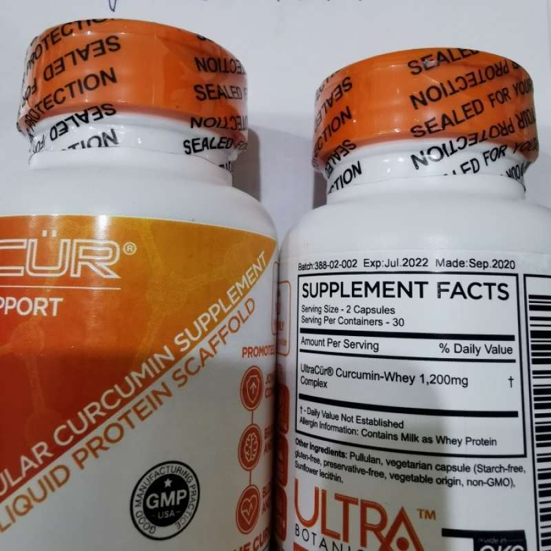 Jual Ultracur Clinical Potency Curcumin (60) 600mg Setara 240,000mg Di ...