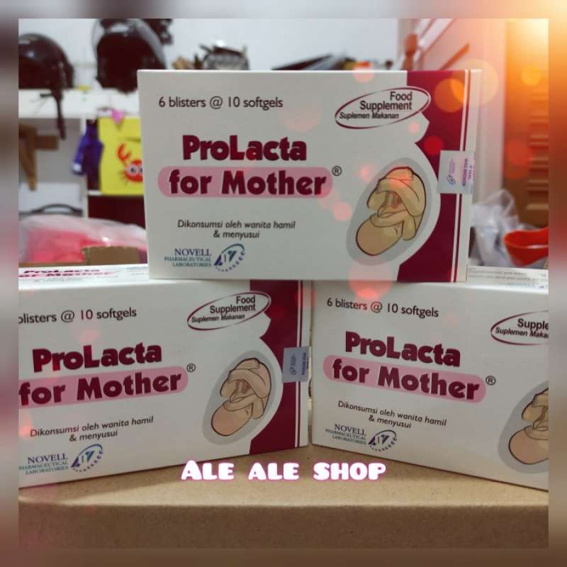 Jual Prolacta Mother Per Box (60 Kapsul) Di Seller Nur Nur Toko - Tegal ...